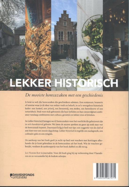 Lekker historisch, Luc Vander Elst | 9789059087071 | Boeken | bol