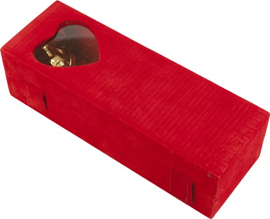 United Entertainment® Gouden Roos - In roodfluwelen doos - 24 karaat ...