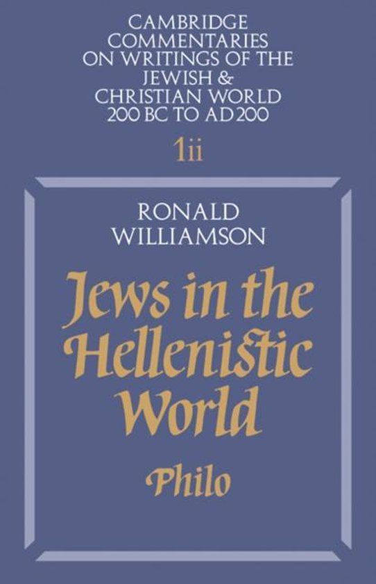 Jews in the Hellenistic World | 9780521315487 | Of Alexandria Philo ...
