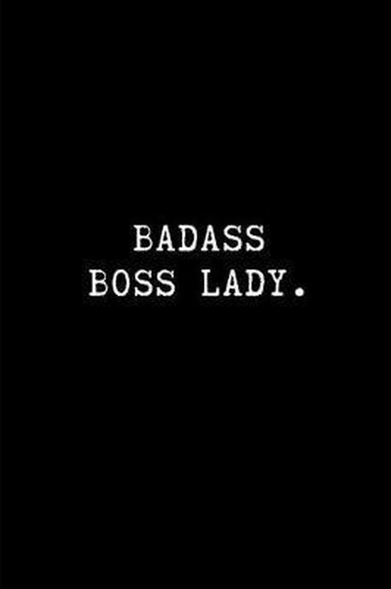 Badass Boss Lady., Asek Designs | 9781729042854 | Boeken | bol.com