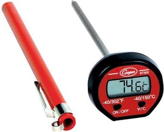 Digitale steekthermometer -40°c/+150°c | bol
