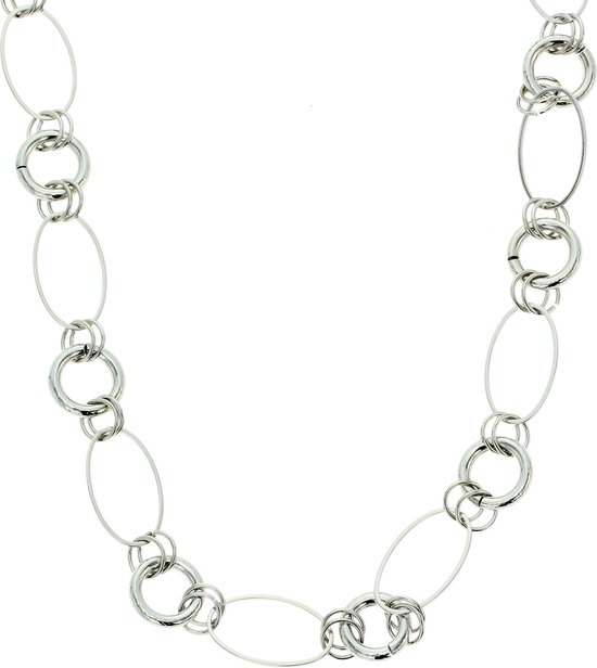 Lange ketting basic zilver-kleur | bol.com