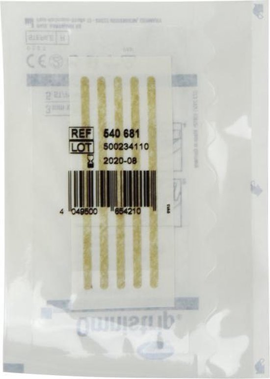 Hartmann - Omnistrip wondhechtstrips - zwaluwstaartjes - 3 x 76mm | bol.com