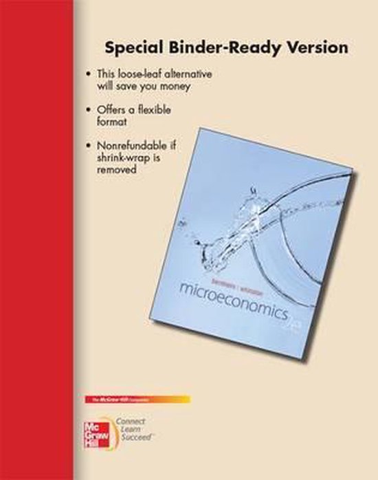Microeconomics | 9780077491864 | B Douglas Bernheim | Boeken | bol