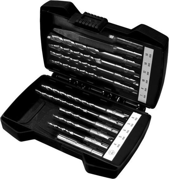 Boor-beitelset 12 delig | bol.com