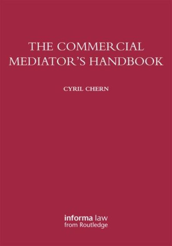Commercial Mediators Handbook | 9780415723053 | Cyril Chern | Boeken | bol