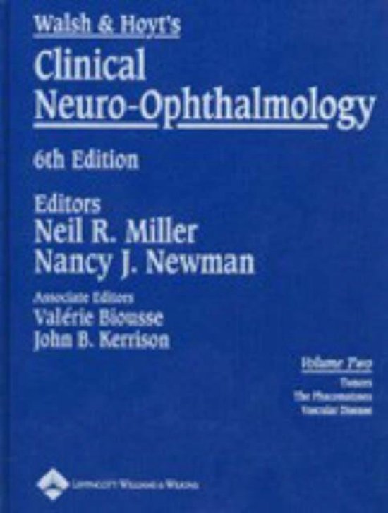 Walsh And Hoyt S Clinical Neuro Ophthalmology 9780781748124 Frank B