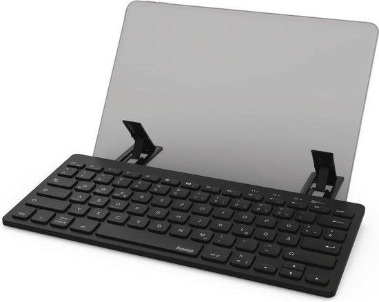 Hama KEY4ALL X2100 toetsenbord Bluetooth QWERTZ Duits Zwart | bol