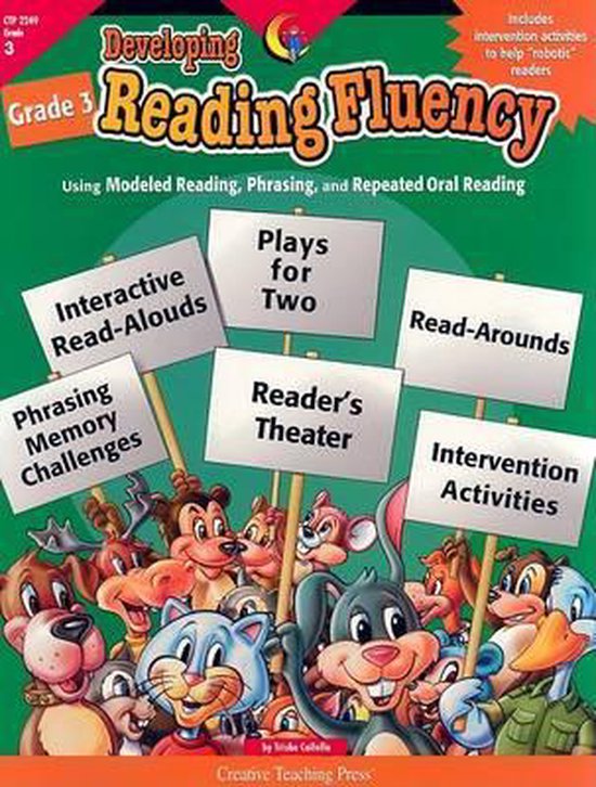 Developing Reading Fluency, Grade 3 | 9781574719963 | Trisha Callella | Boeken | bol.com