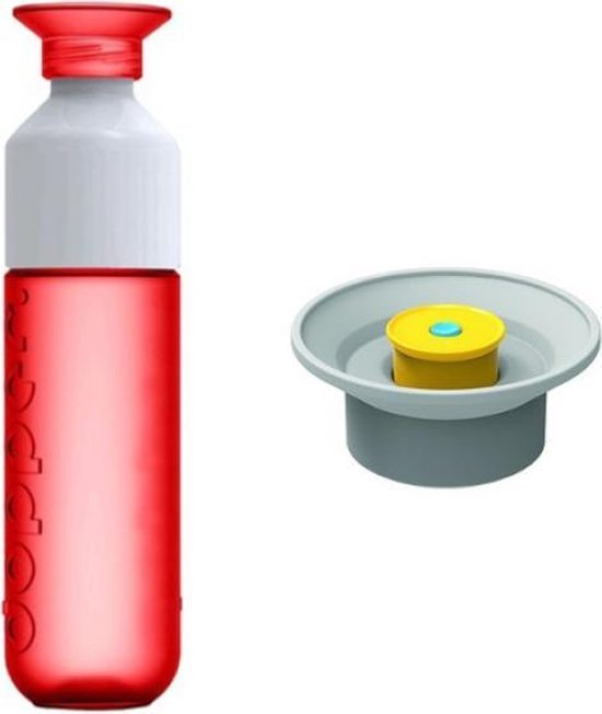 Dopper original rood + sportscap | bol.com