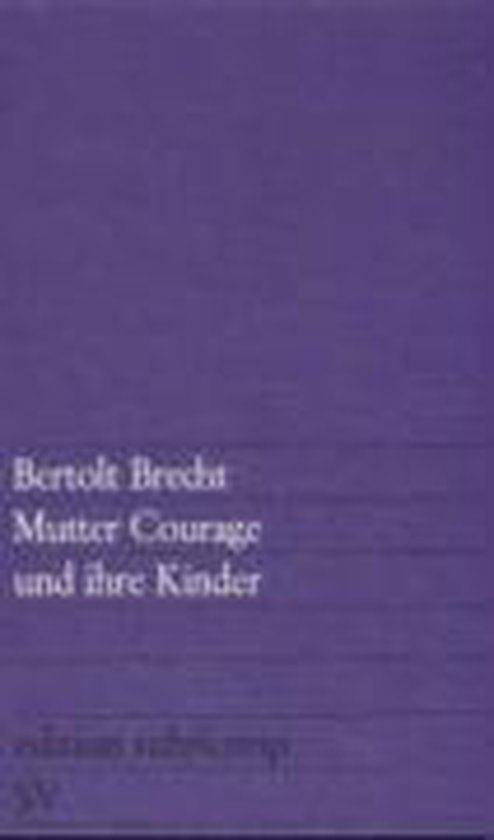 Mutter Courage und ihre Kinder | 9783518100493 | Bertolt Brecht ...