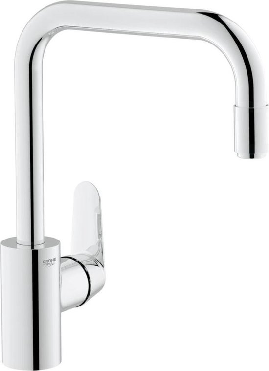 GROHE Eurodisc Cosmopolitan Keukenkraan - Hoge uitloop - Met uittrekbare handdouche -... | bol.com