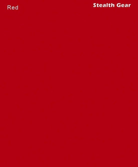 Stealth-Gear Extreme High Quality Square filter Red | bol.com