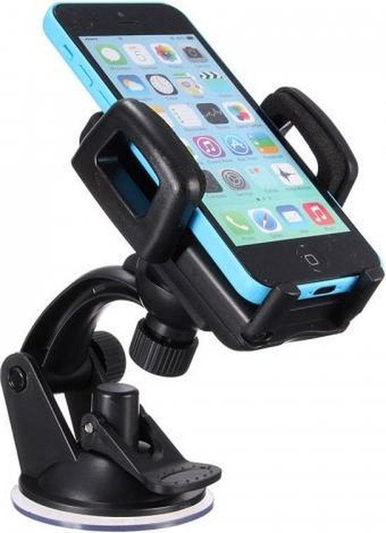 Telefoonhouder autoraam met extra sterke zuignap - universeel | bol