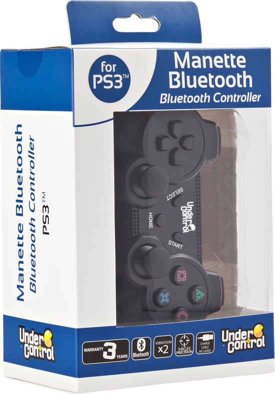 Under Control Bluetooth geschikt voor PS3 Controller - Zwart | bol.com