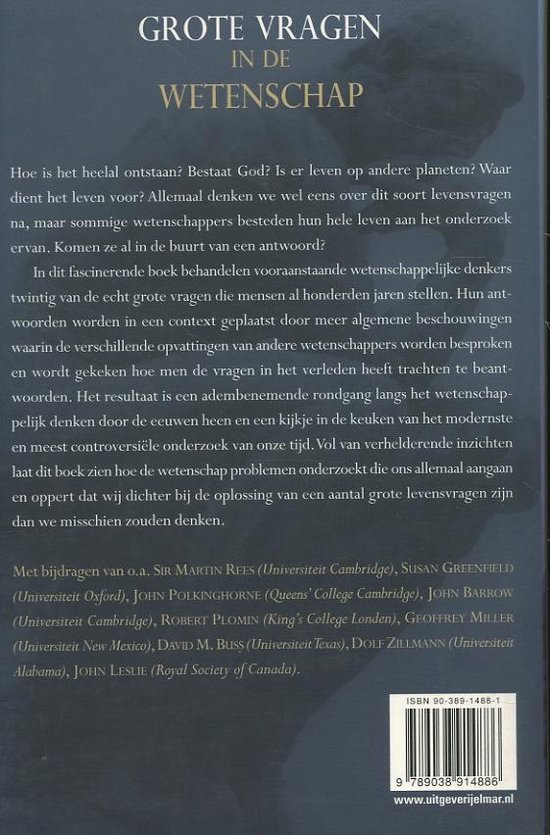 Grote Vragen In De Wetenschap, Harriet Swain | 9789038914886 | Boeken | bol