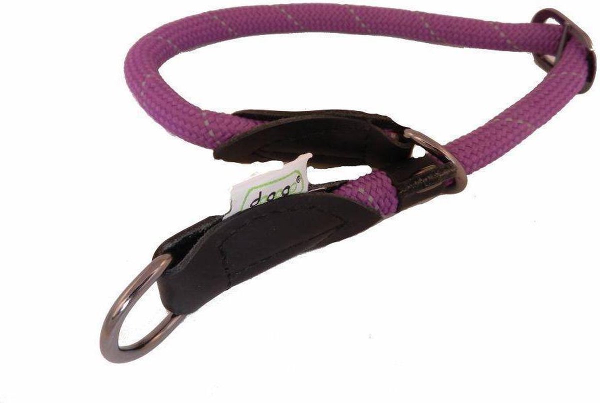Dogogo nylon sliphalsband met stop, paars, 60cm | bol.com