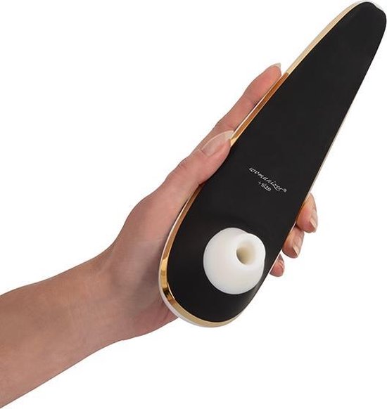 Womanizer Plus Size Luchtdruk Vibrator - Wit - Goud | bol