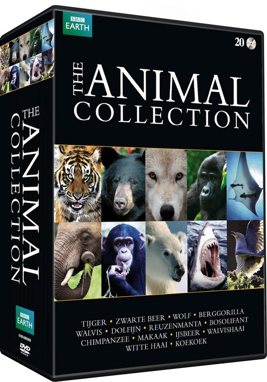 Bbc Earth; Animal Collection (Dvd), Dieren | Dvd's | bol