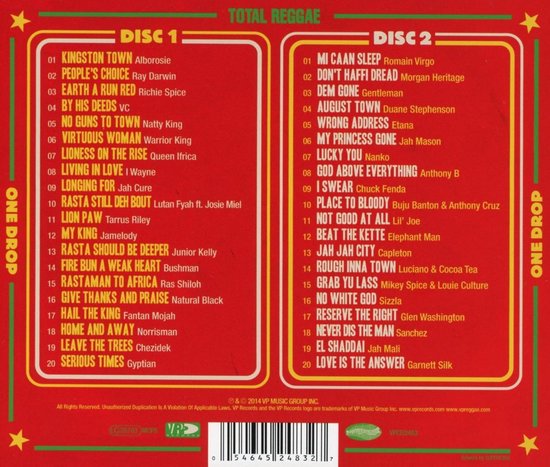 Total Reggae - One Drop, various artists | CD (album) | Muziek | bol