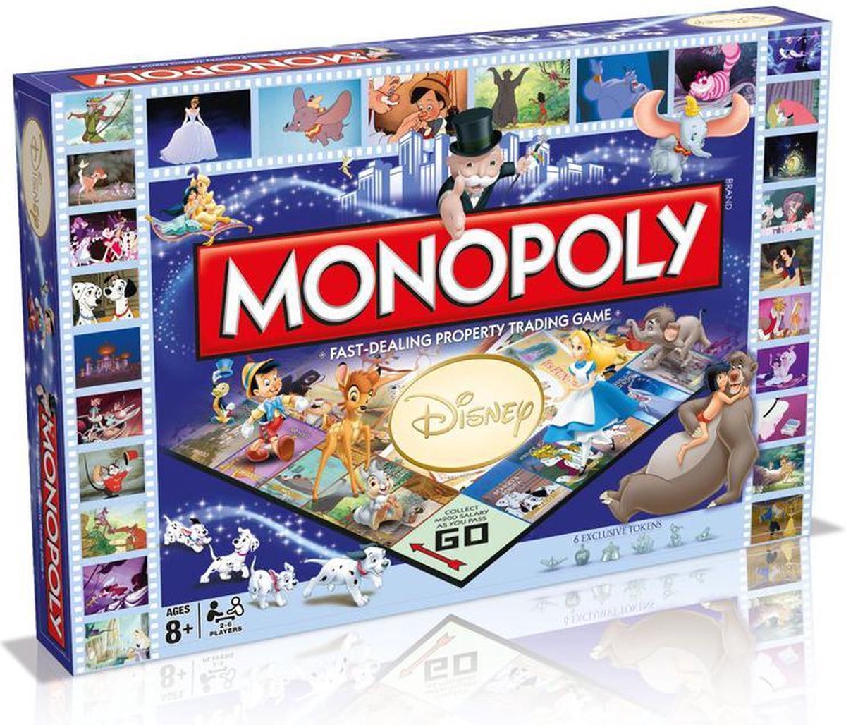 Monopoly Disney Classic Bordspel Engelstalig Games Bol