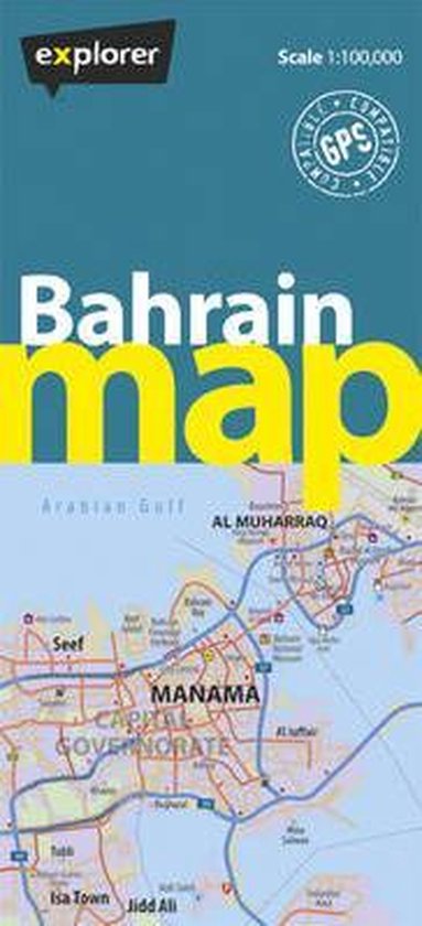 Bahrain Country Map | bol.com