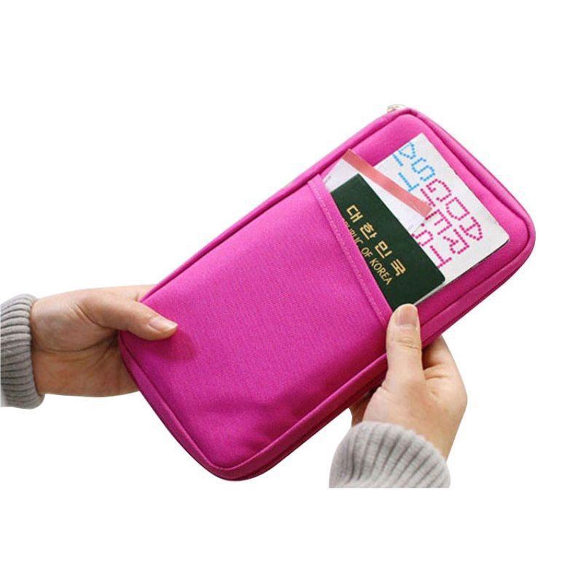 Reisportemonnee - Travel Wallet - Paspoorthouder - Reisdocumenten ...