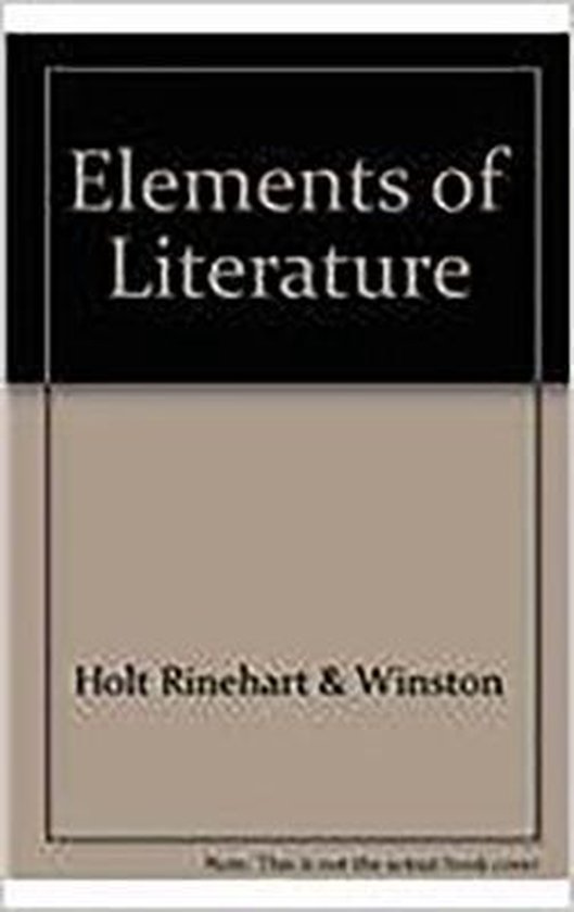 Elements of Literature: Reader Fourth Course | 9780030683947 | Holt ...