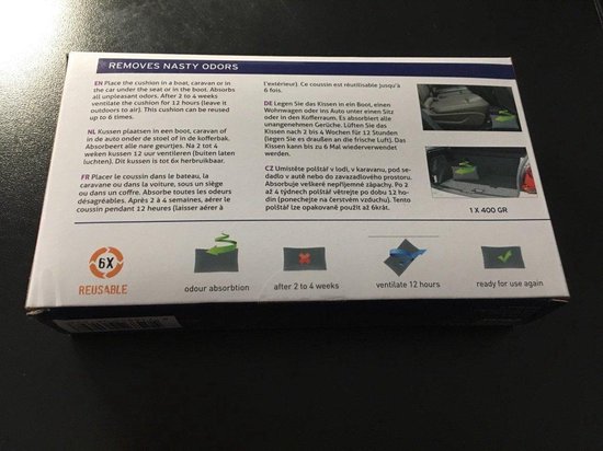 Auto Anti Rook Geur - Auto Geurvreter - Geur Absorberend - 400g ...