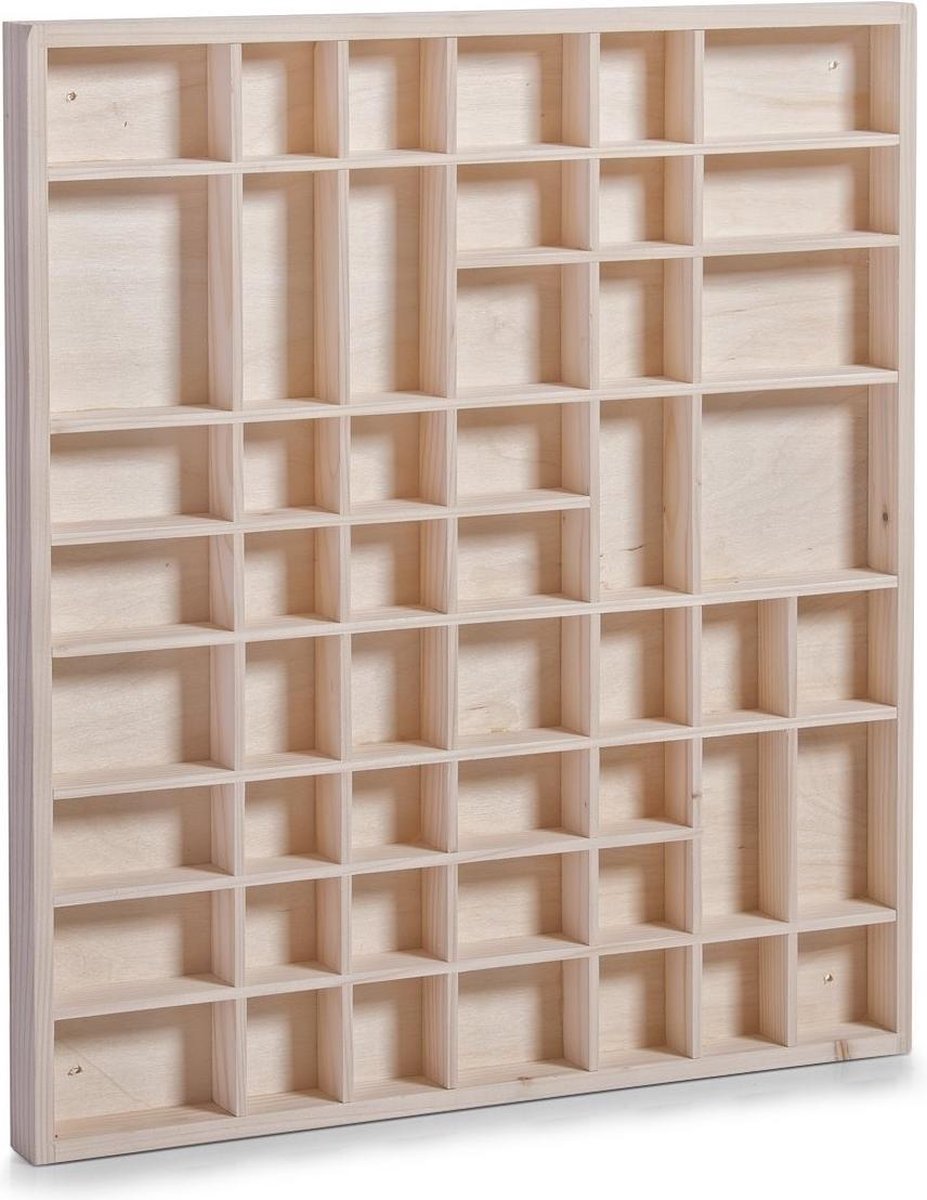 Letterbak Natuurlijk Hout Groot | bol.com