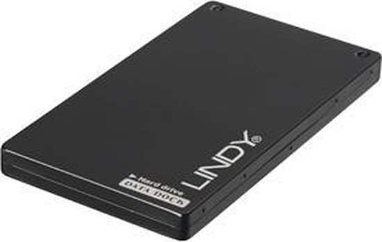 Lindy 2.5'' Drive Enclosure 2.5'' Stroomvoorziening via USB Zwart | bol.com