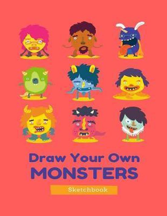 Draw Your Own Monsters, Blank Journals | 9781546692065 | Boeken | bol