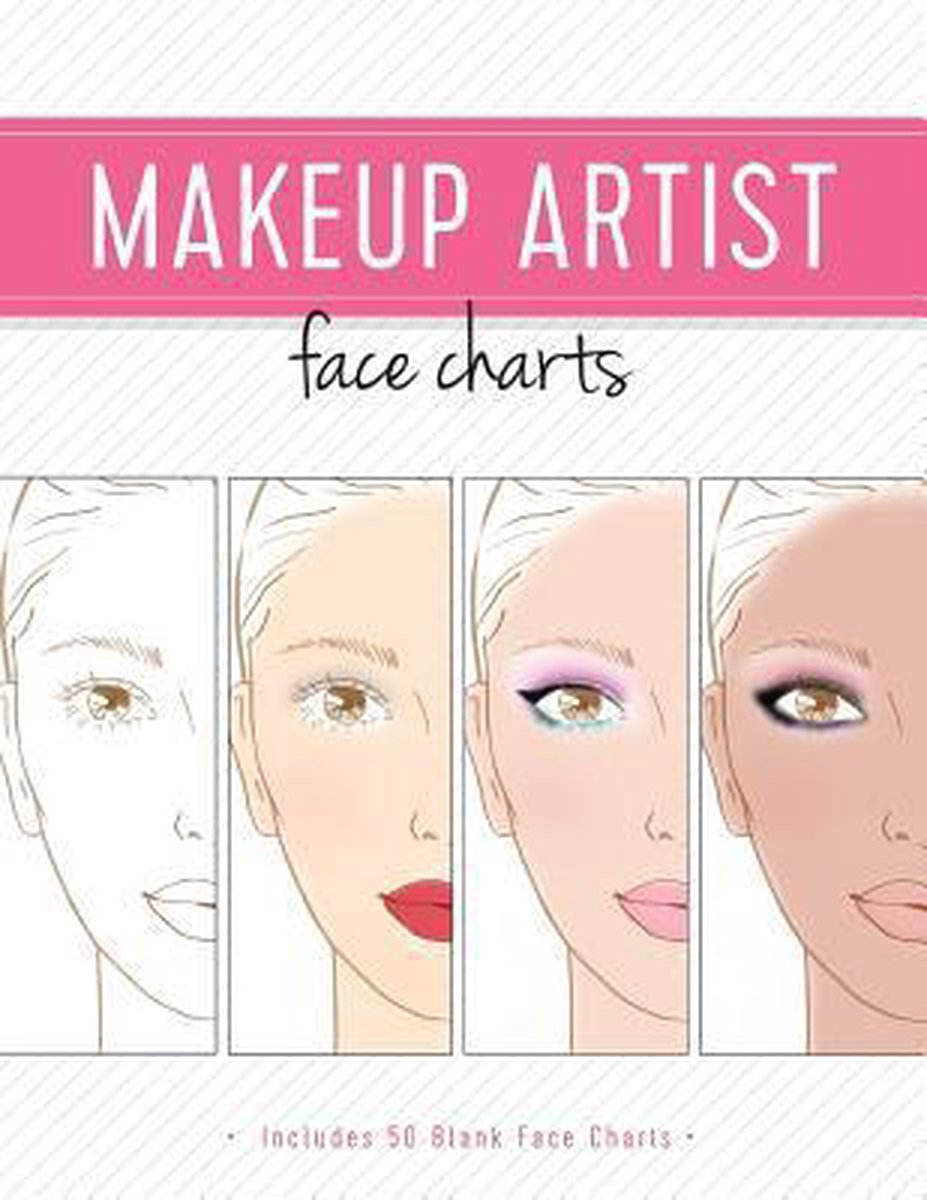Makeup Artist Face Charts Book | Saubhaya Makeup