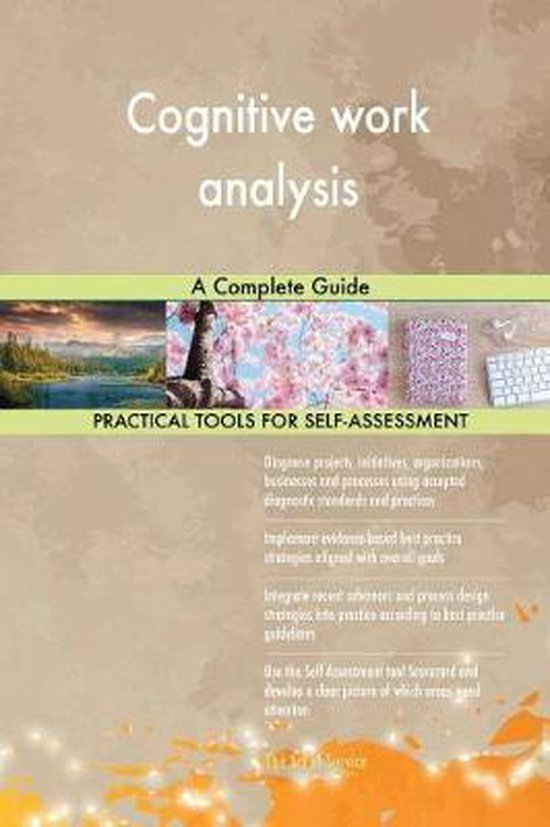 Cognitive Work Analysis, Gerardus Blokdyk | 9781719107891 | Boeken ...