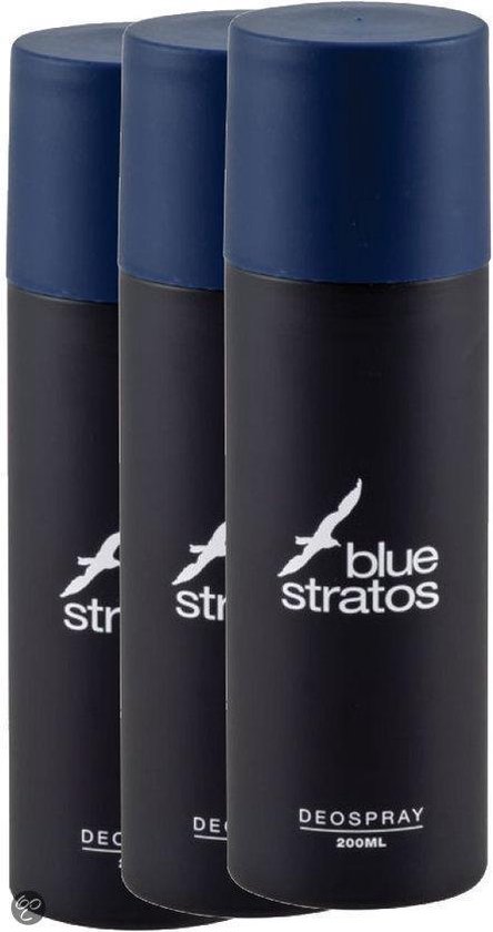 Blue Stratos - Deodorant - Voordeelverpakking 3 x 150 ML | bol.com