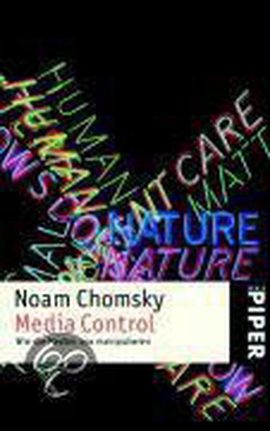 Media Control, Noam Chomsky | 9783492246538 | Boeken | bol