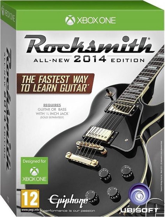 Ubisoft Rocksmith 2014 - Xbox One - Gitaar leren spelen - Real Tone ...
