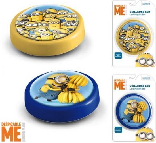 Minions led lamp blauw | bol.com