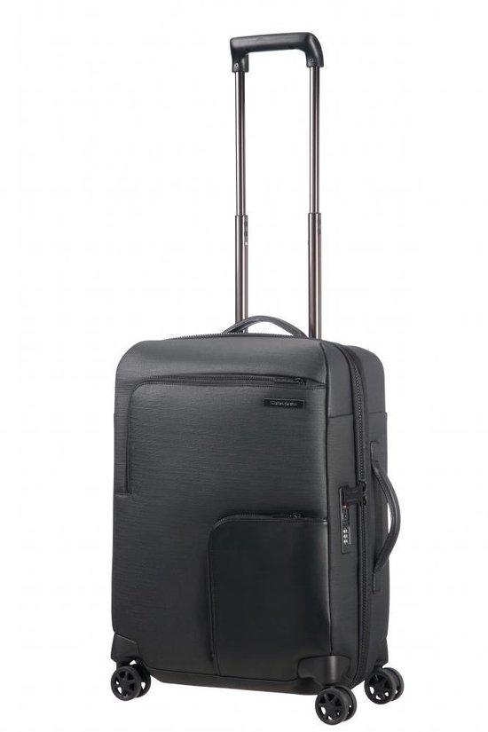 Samsonite Memphis spinner 55 EXP black | bol
