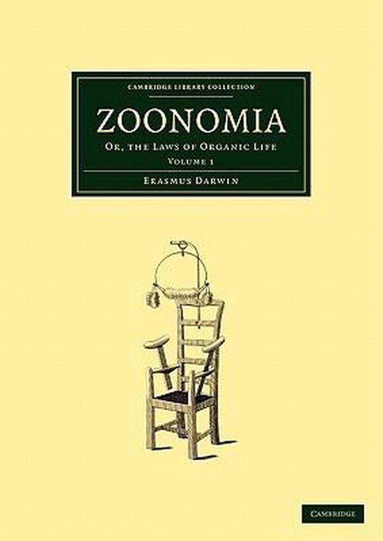 Zoonomia: Volume 1 | 9781108005494 | Erasmus Darwin | Boeken | bol.com