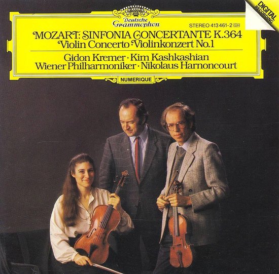 Mozart: Sinfonia Concertante, Violin Concerto no 1 / Kremer, Gidon Kremer | Muziek | bol