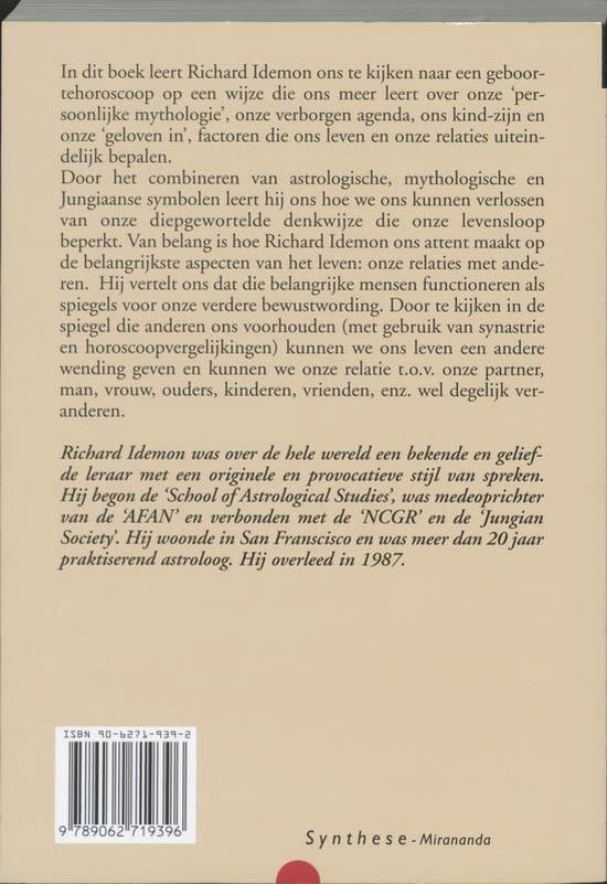 Relaties als spiegel, R. Idemon | 9789062719396 | Boeken | bol