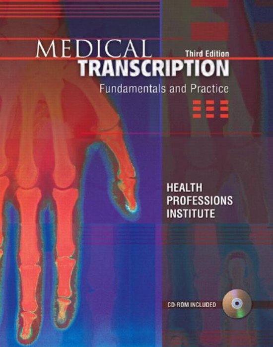 Medical Transcription, Health Professions Inst | 9780131881433 | Boeken ...