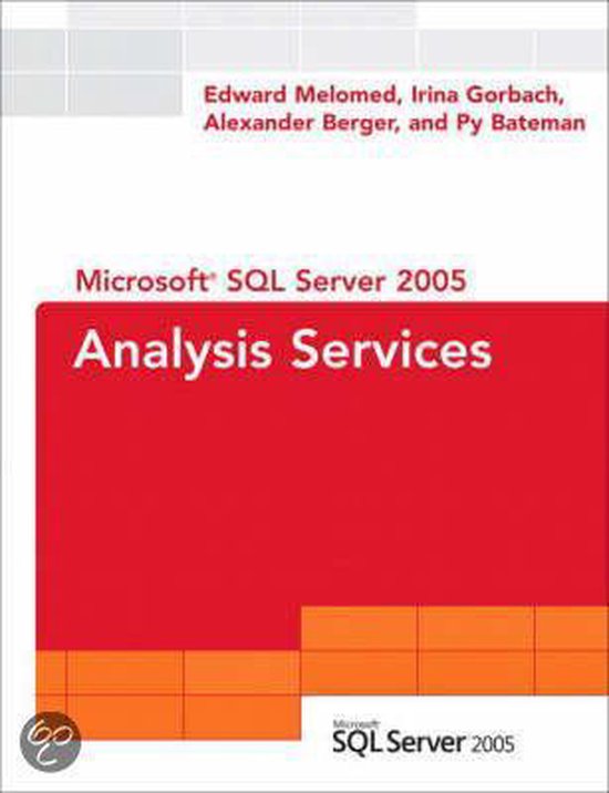 Microsoft Sql Server 2005 Analysis Services, Edward Melomed | 9780672327827 | Boeken | bol.com