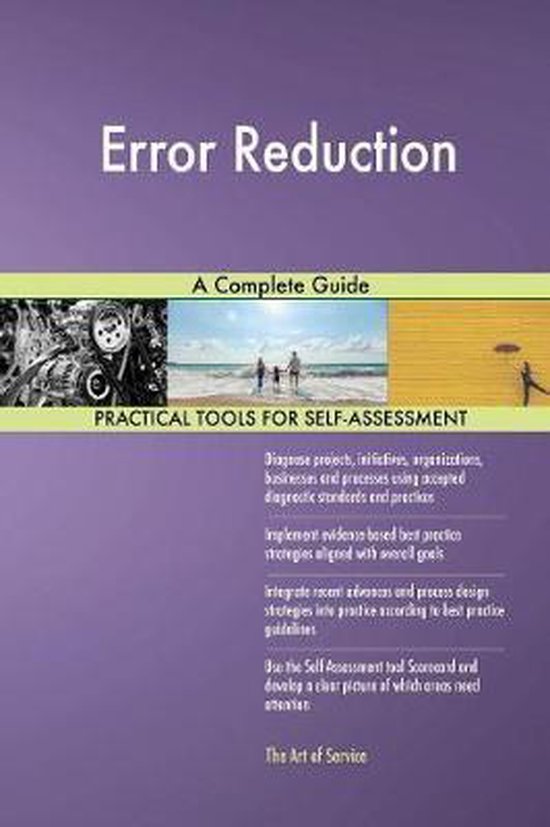 Error Reduction A Complete Guide | 9780655525752 | Gerardus Blokdyk ...