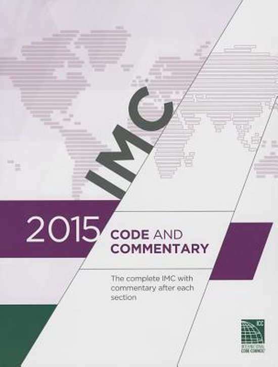 2015 International Mechanical Code Commentary | 9781609832919 ...