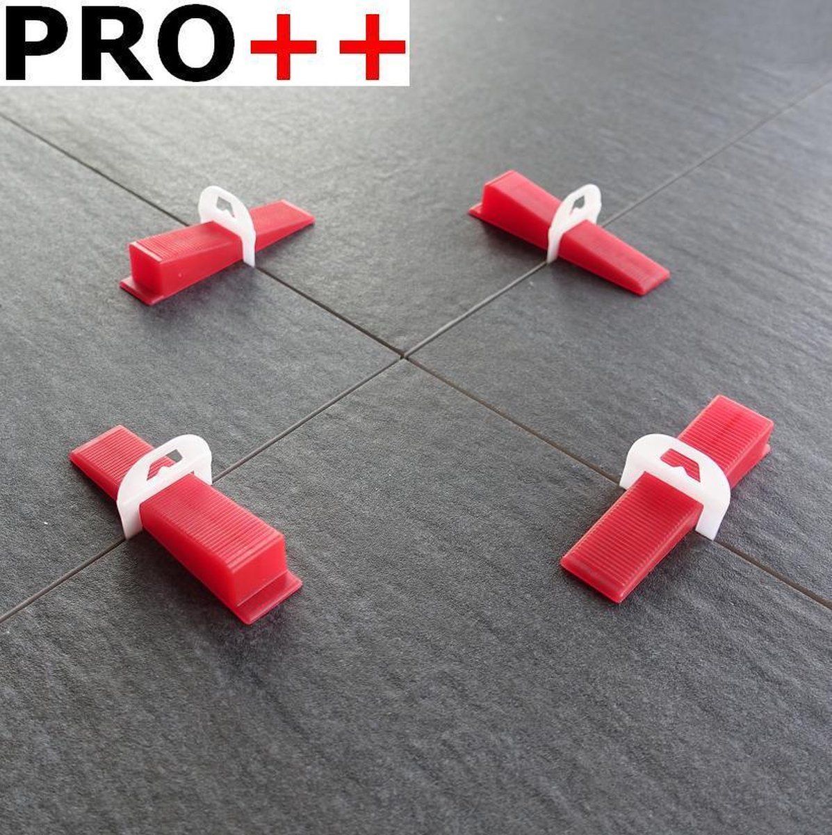 500st Tegel Clips 2,5mm Nivelleer Levelling | bol.com