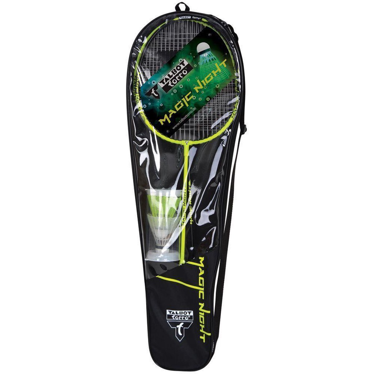 Badminton Racket Set + Shuttles met LED-verlichting | bol.com