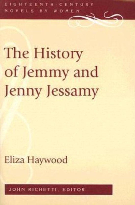 History of Jemmy And Jenny Jessamy, Eliza Haywood | 9780813191430 ...