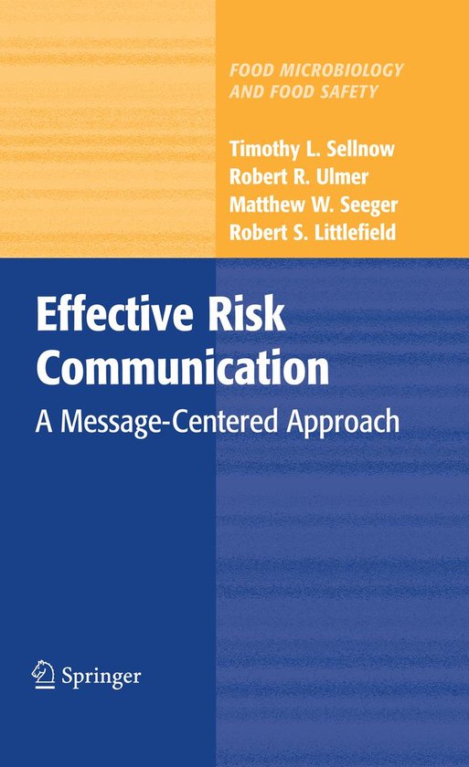 Food Microbiology and Food Safety - Effective Risk Communication (ebook ...